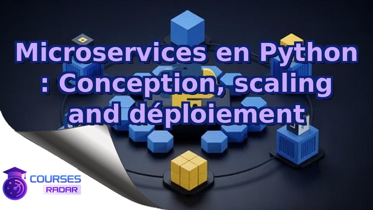 Microservices en Python : Conception, scaling and déploie... – Free Course