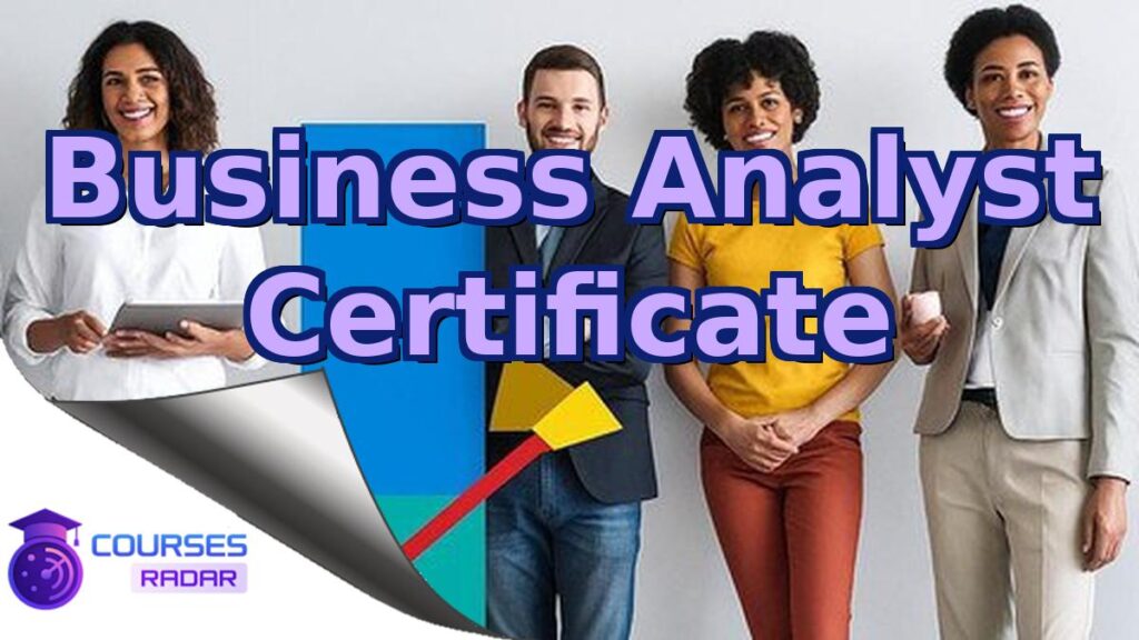 Business Analyst Certificate – Free Course