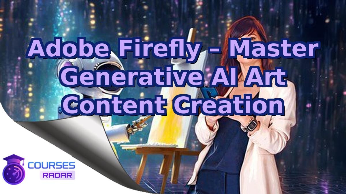 Adobe Firefly – Master Generative AI Art Content Creation – Free Course