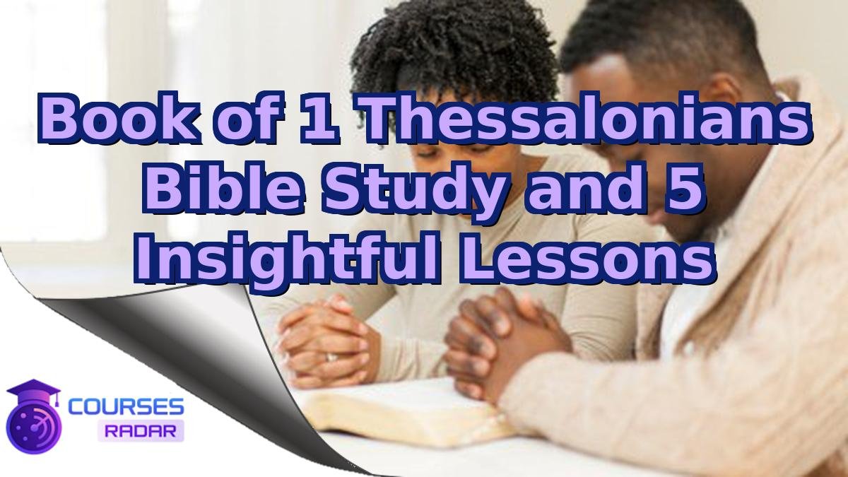 Book of 1 Thessalonians Bible Study and 5 Insightful Lessons – Free Course
