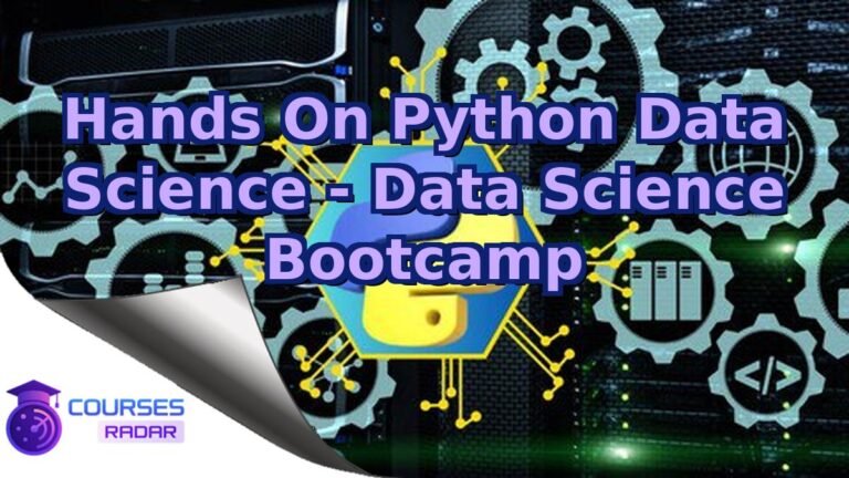 Hands On Python Data Science - Data Science Bootcamp – Free Course
