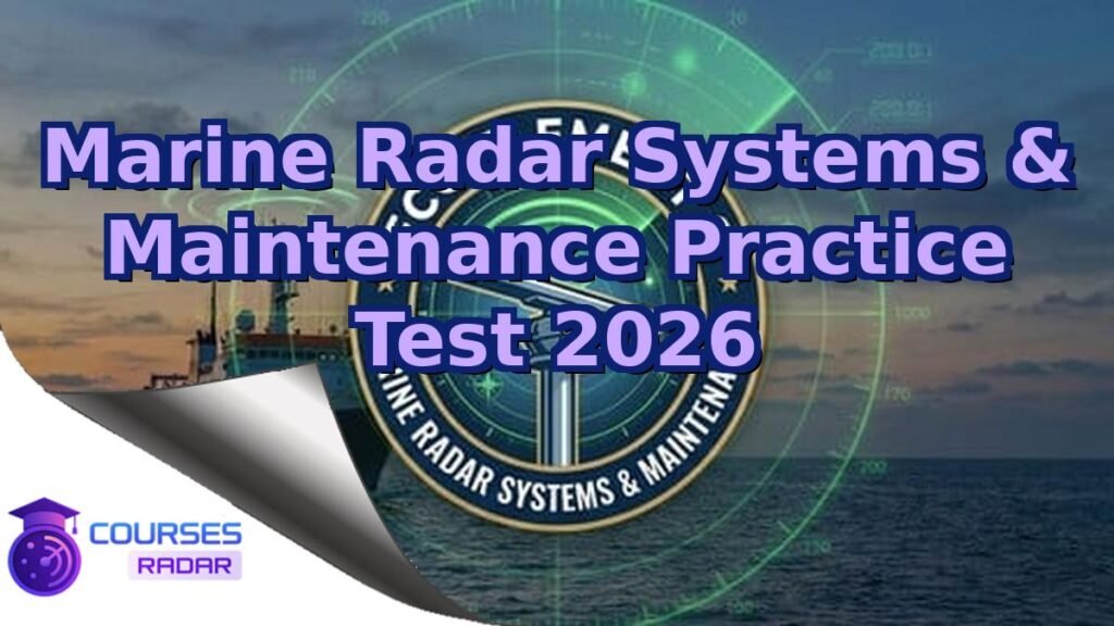 Marine Radar Systems & Maintenance Practice Test 2026 – Free Course