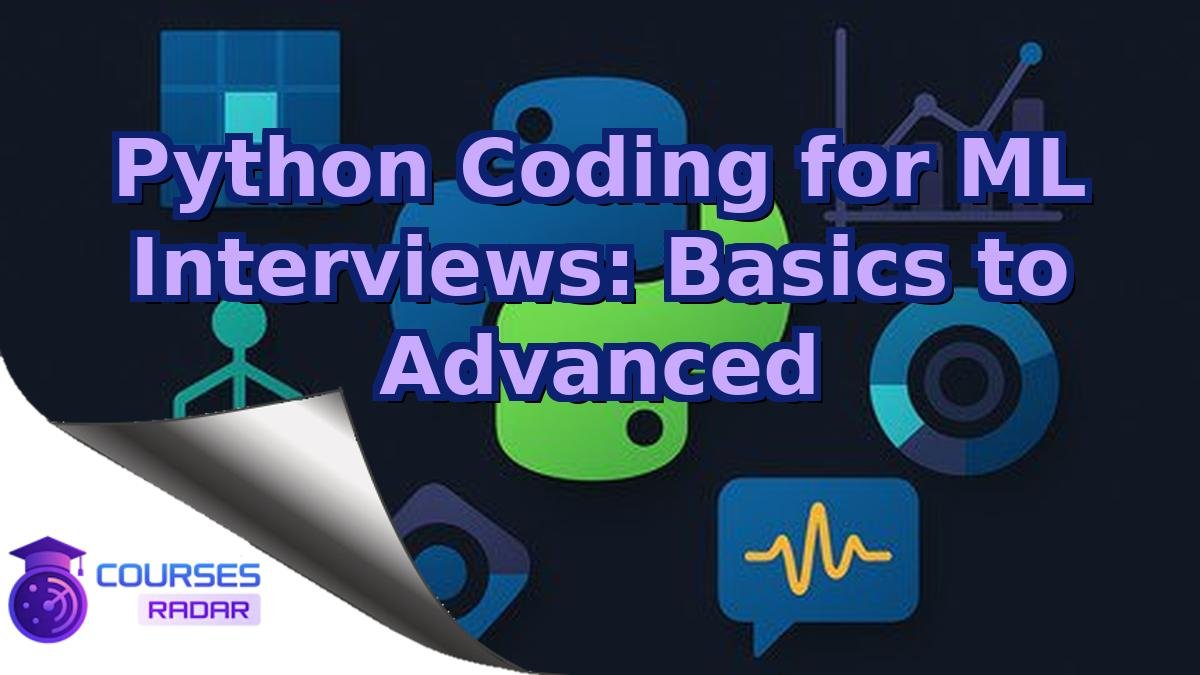 Python Coding for ML Interviews: Basics to Advanced – Free Course