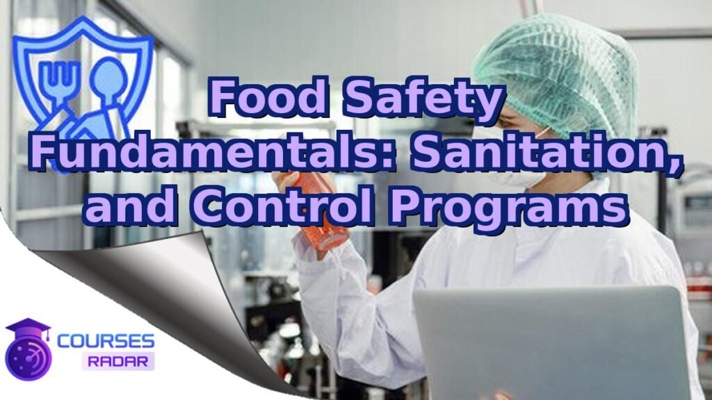 Food Safety Fundamentals: Sanitation, and Control Programs – Free Course